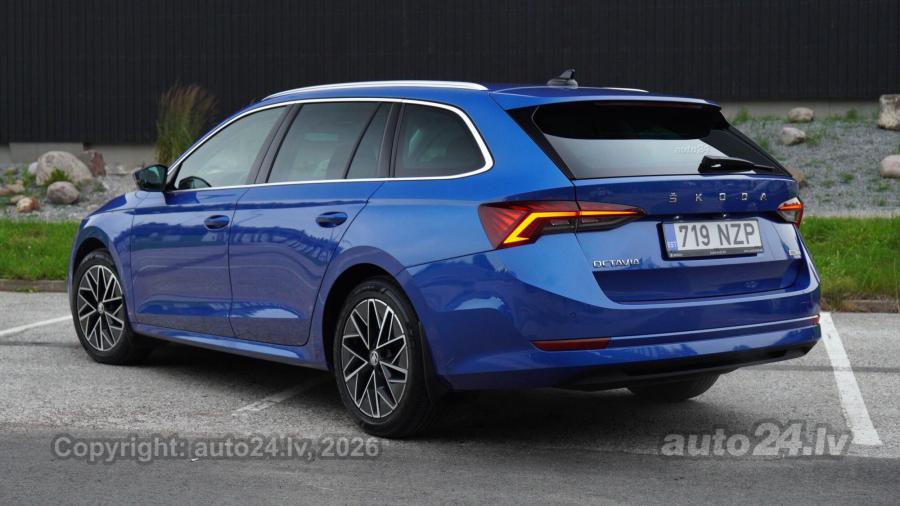 Blue Skoda Octavia 2020 in Tallinn, with an engine capacity of 1.50 L and mileage of 124 thousand km for 16500 €, photo 5 on AUTOMOTO.COM.LV