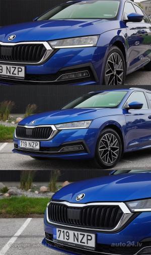 Blue Skoda Octavia 2020 in Tallinn, with an engine capacity of 1.50 L and mileage of 124 thousand km for 16500 €, photo 14 on AUTOMOTO.COM.LV