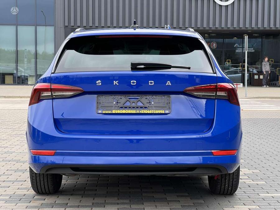 Blue Skoda Octavia 2020 in Siauliai, with an engine capacity of 1.97 L and mileage of 131 thousand km for 13300 €, photo 7 on AUTOMOTO.COM.LV
