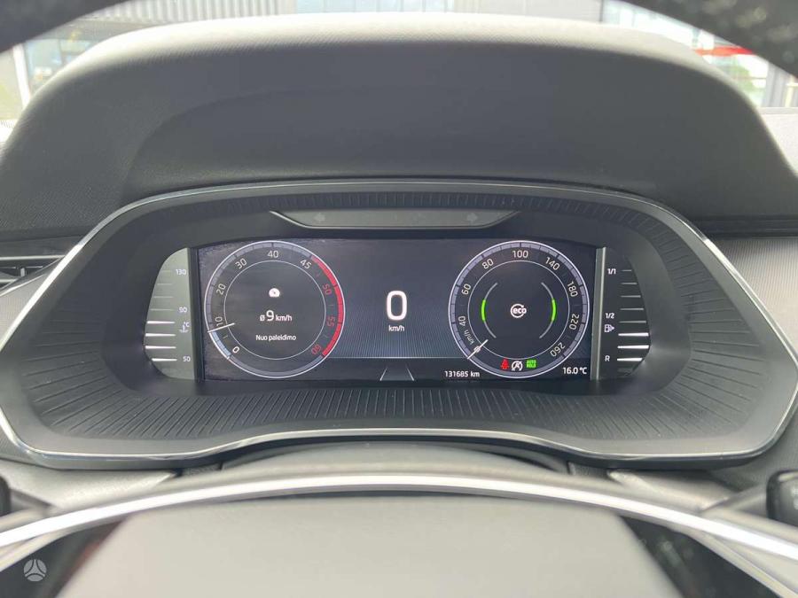 Blue Skoda Octavia 2020 in Siauliai, with an engine capacity of 1.97 L and mileage of 131 thousand km for 13300 €, photo 14 on AUTOMOTO.COM.LV