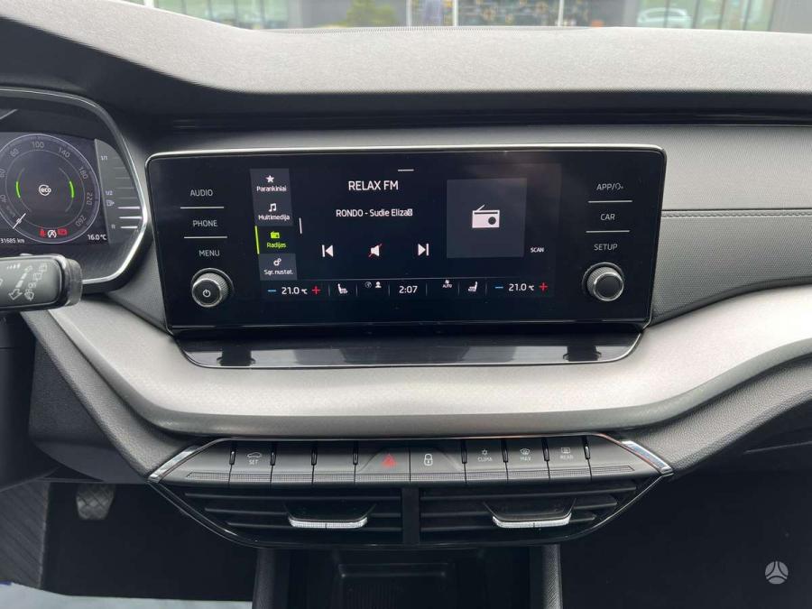 Blue Skoda Octavia 2020 in Siauliai, with an engine capacity of 1.97 L and mileage of 131 thousand km for 13300 €, photo 17 on AUTOMOTO.COM.LV