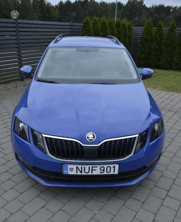 Blue Skoda Octavia 2020 in Vilnius, with an engine capacity of 1.50 L and mileage of 215 thousand km for 10800 €, photo 10 on AUTOMOTO.COM.LV