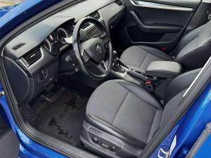 Blue Skoda Octavia 2020 in Vilnius, with an engine capacity of 1.98 L and mileage of 154 thousand km for 15450 €, photo 8 on AUTOMOTO.COM.LV
