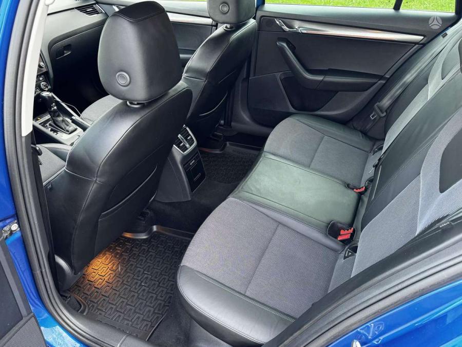 Blue Skoda Octavia 2020 in Vilnius, with an engine capacity of 1.98 L and mileage of 154 thousand km for 15450 €, photo 9 on AUTOMOTO.COM.LV