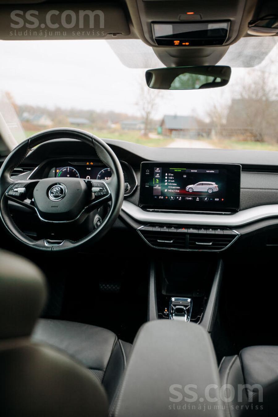 Blue Skoda Octavia 2021 in Riga, with an engine capacity of 1.40 L and mileage of 78 thousand km for 20750 €, photo 5 on AUTOMOTO.COM.LV