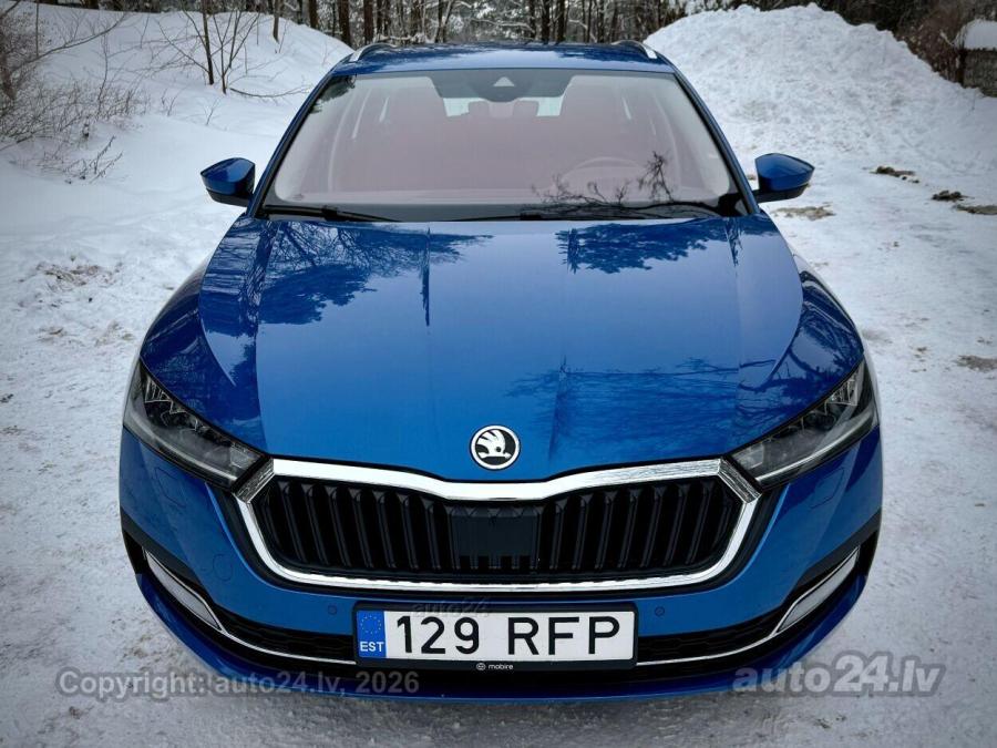 Zils Skoda Octavia 2021 Tallina, ar dzinēja tilpumu 1.50 L un nobraukumu 90 tūkst. km par 18990 €, foto 2 vietnē AUTOMOTO.COM.LV