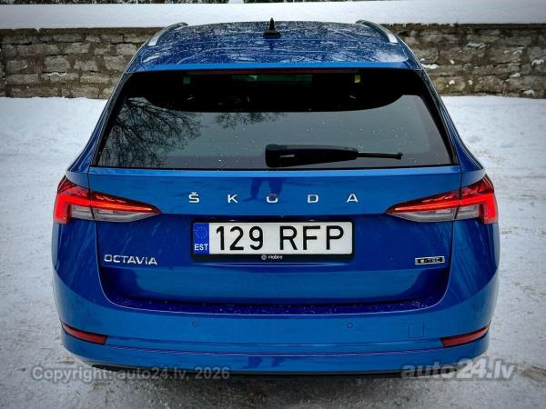 Blue Skoda Octavia 2021 in Tallinn, with an engine capacity of 1.50 L and mileage of 90 thousand km for 18990 €, photo 5 on AUTOMOTO.COM.LV
