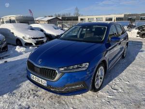 Blue Skoda Octavia 2021 in Kaunas, with an engine capacity of 1.97 L and mileage of 200 thousand km for 16400 €, photo  on AUTOMOTO.COM.LV