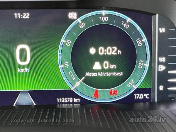 Blue Skoda Octavia 2021 in Tallinn, with an engine capacity of 1.00 L and mileage of 114 thousand km for 15400 €, photo 11 on AUTOMOTO.COM.LV