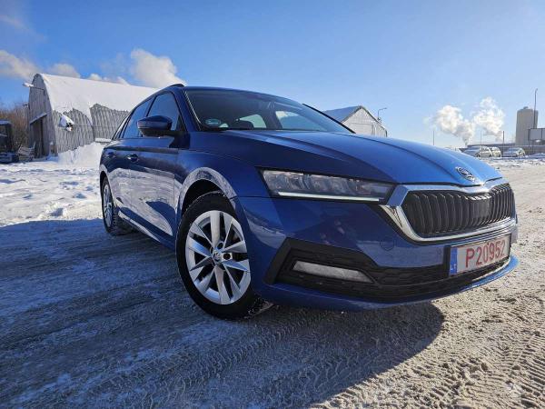 Zils Skoda Octavia 2021 Kauņa, ar dzinēja tilpumu 0.20 L un nobraukumu 200 tūkst. km par 13999 €, foto 1 vietnē AUTOMOTO.COM.LV