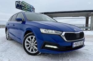 Blue Skoda Octavia 2021 in Vilnius, with an engine capacity of 1.97 L and mileage of 126 thousand km for 14800 €, photo  on AUTOMOTO.COM.LV