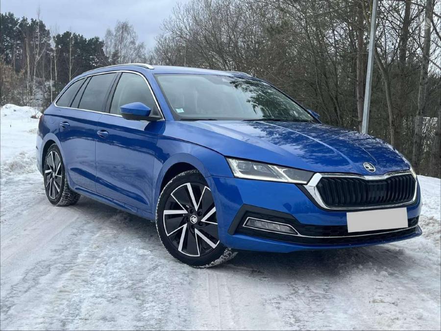 Blue Skoda Octavia 2021 in Vilnius, with an engine capacity of 1.97 L and mileage of 177 thousand km for 16928 €, photo 1 on AUTOMOTO.COM.LV