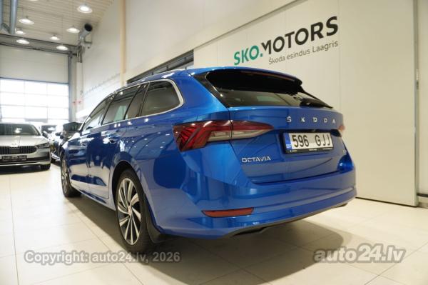 Blue Skoda Octavia 2021 in Tallinn, with an engine capacity of 1.50 L and mileage of 100 thousand km for 19900 €, photo 2 on AUTOMOTO.COM.LV