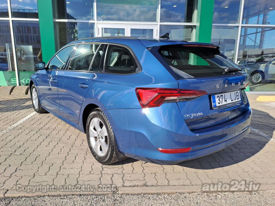 Blue Skoda Octavia 2021 in Tartu, with an engine capacity of 1.00 L and mileage of 71 thousand km for 12900 €, photo 2 on AUTOMOTO.COM.LV