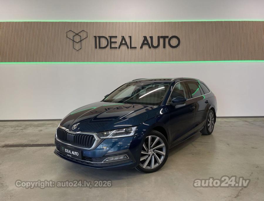 Blue Skoda Octavia 2021 in Tallinn, with an engine capacity of 1.50 L and mileage of 142 thousand km for 16990 €, photo 1 on AUTOMOTO.COM.LV