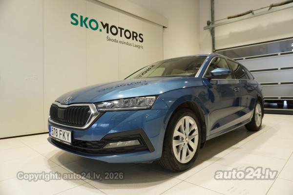 Синий Шкода Октавия 2021 в Таллин, объемом двигателя 1.50 л и пробегом 150 тыс. км за 15900 €, фото 1 на AUTOMOTO.COM.LV