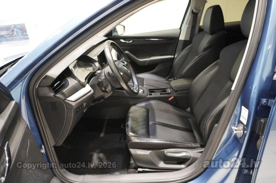 Zils Skoda Octavia 2021 Tallina, ar dzinēja tilpumu 1.50 L un nobraukumu 150 tūkst. km par 15900 €, foto 13 vietnē AUTOMOTO.COM.LV