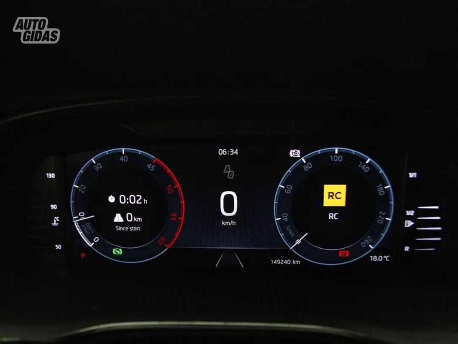 Zils Skoda Octavia 2021 Viļņa, ar dzinēja tilpumu 2.00 L un nobraukumu 149 tūkst. km par 16599 €, foto 20 vietnē AUTOMOTO.COM.LV