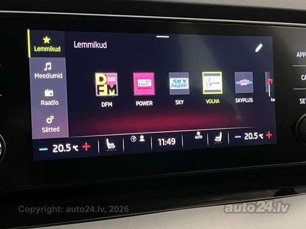 Zils Skoda Octavia 2021 Tallina, ar dzinēja tilpumu 2.00 L un nobraukumu 143 tūkst. km par 15700 €, foto 6 vietnē AUTOMOTO.COM.LV