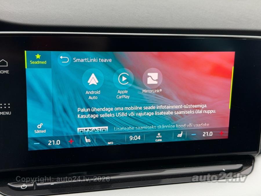 Zils Skoda Octavia 2021 Pērnava, ar dzinēja tilpumu 1.00 L un nobraukumu 100 tūkst. km par 15900 €, foto 16 vietnē AUTOMOTO.COM.LV