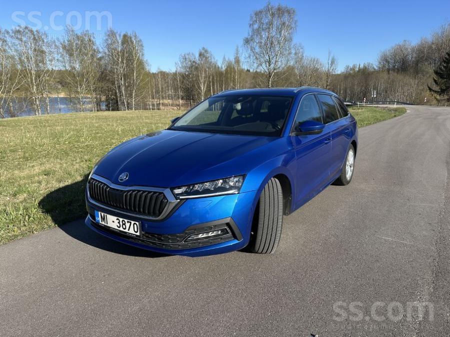 Zils Skoda Octavia 2021 Rīga, ar dzinēja tilpumu 1.50 L un nobraukumu 74 tūkst. km par 19000 €, foto 3 vietnē AUTOMOTO.COM.LV
