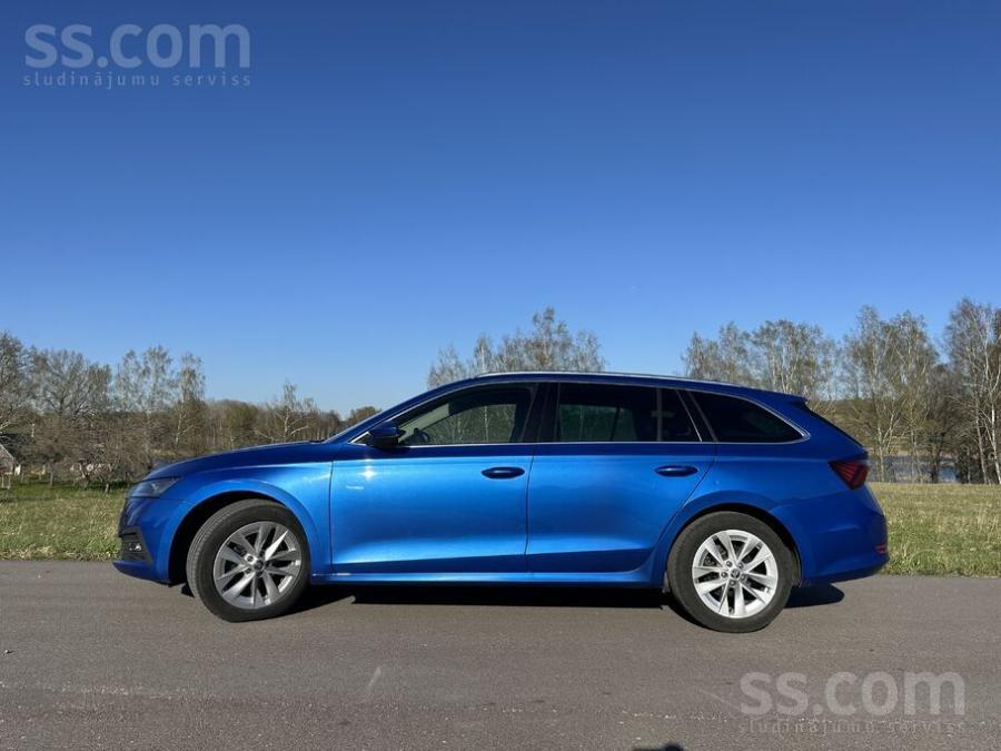 Zils Skoda Octavia 2021 Rīga, ar dzinēja tilpumu 1.50 L un nobraukumu 74 tūkst. km par 19000 €, foto 4 vietnē AUTOMOTO.COM.LV