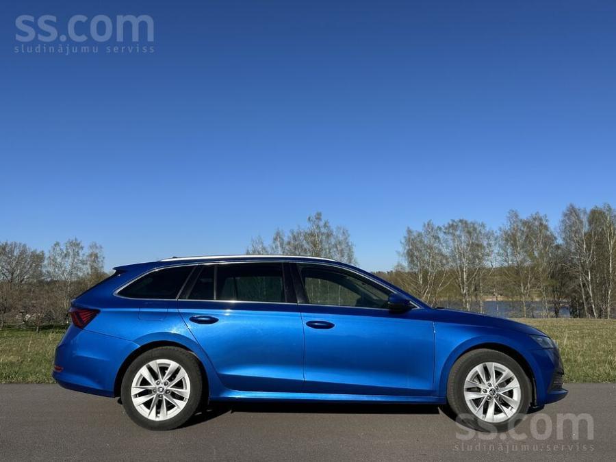 Zils Skoda Octavia 2021 Rīga, ar dzinēja tilpumu 1.50 L un nobraukumu 74 tūkst. km par 19000 €, foto 6 vietnē AUTOMOTO.COM.LV