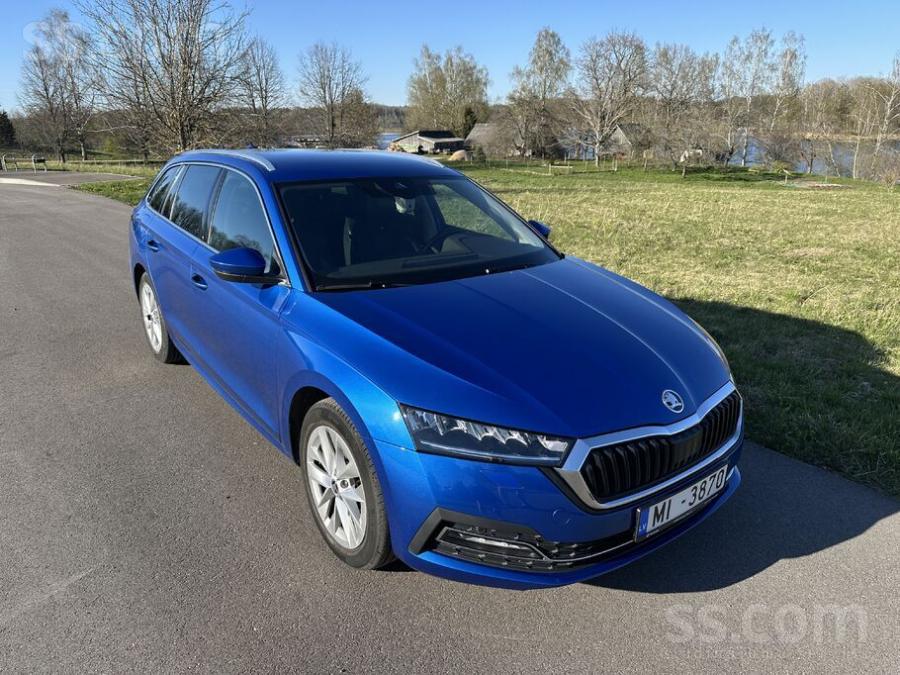 Zils Skoda Octavia 2021 Rīga, ar dzinēja tilpumu 1.50 L un nobraukumu 74 tūkst. km par 19000 €, foto 7 vietnē AUTOMOTO.COM.LV