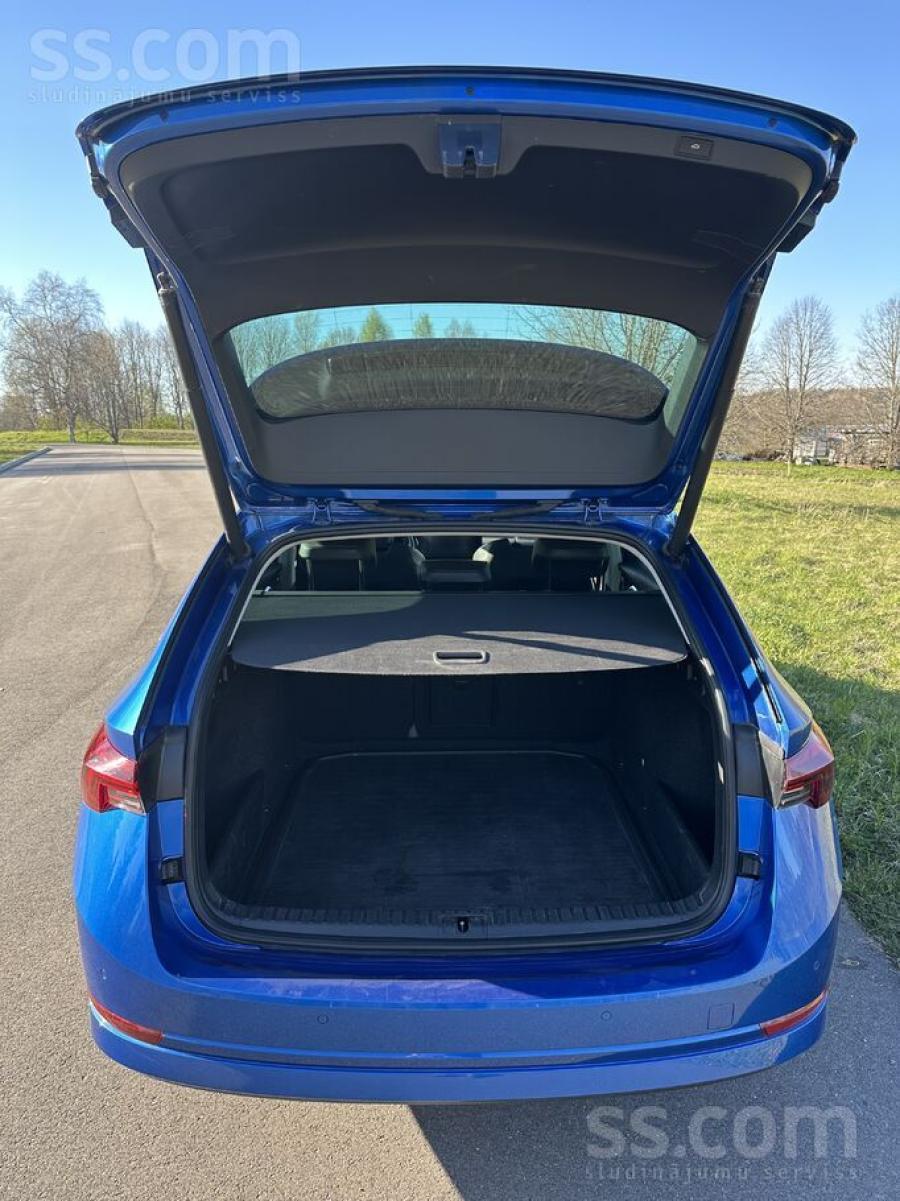 Zils Skoda Octavia 2021 Rīga, ar dzinēja tilpumu 1.50 L un nobraukumu 74 tūkst. km par 19000 €, foto 9 vietnē AUTOMOTO.COM.LV
