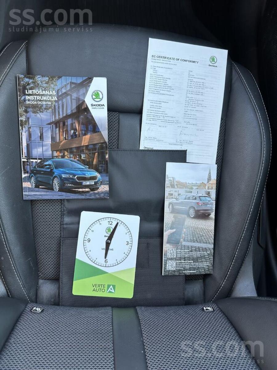 Zils Skoda Octavia 2021 Rīga, ar dzinēja tilpumu 1.50 L un nobraukumu 74 tūkst. km par 19000 €, foto 16 vietnē AUTOMOTO.COM.LV