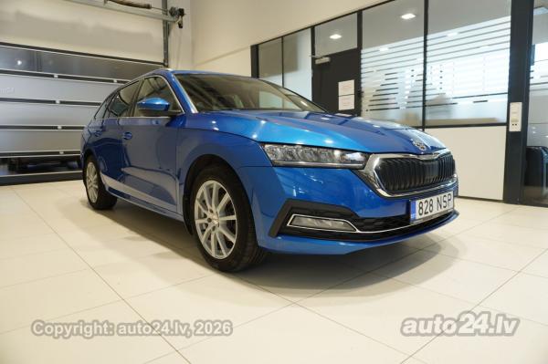 Blue Skoda Octavia 2021 in Tallinn, with an engine capacity of 1.50 L and mileage of 40 thousand km for 23900 €, photo 4 on AUTOMOTO.COM.LV