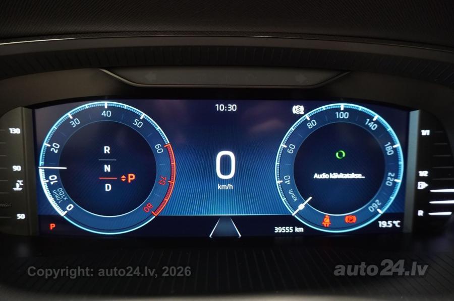 Синий Шкода Октавия 2021 в Таллин, объемом двигателя 1.50 л и пробегом 40 тыс. км за 23900 €, фото 23 на AUTOMOTO.COM.LV