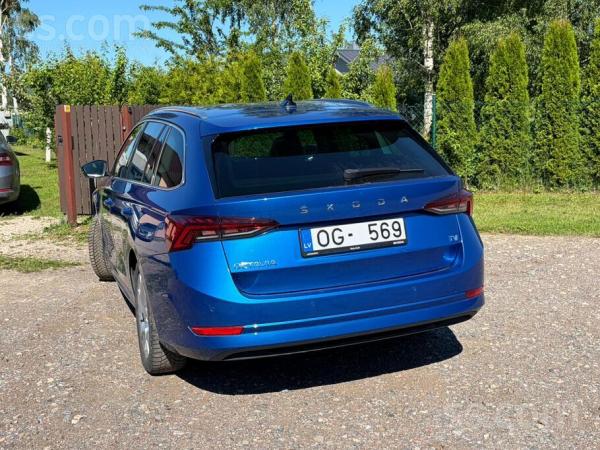 Синий Шкода Октавия 2021 в Рига, объемом двигателя 1.40 л и пробегом 129 тыс. км за 21500 €, фото 5 на AUTOMOTO.COM.LV