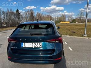 Blue Skoda Octavia 2021 in Cesis, with an engine capacity of 1.50 L and mileage of 65 thousand km for 16900 €, photo 5 on AUTOMOTO.COM.LV
