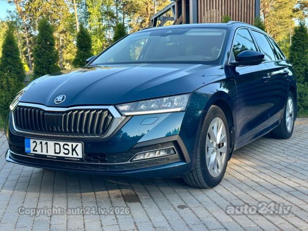 Zils Skoda Octavia 2021 Tallina, ar dzinēja tilpumu 1.50 L un nobraukumu 120 tūkst. km par 15990 €, foto 1 vietnē AUTOMOTO.COM.LV