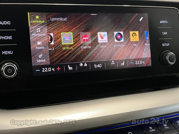 Zils Skoda Octavia 2021 Tallina, ar dzinēja tilpumu 1.50 L un nobraukumu 132 tūkst. km par 16500 €, foto 6 vietnē AUTOMOTO.COM.LV