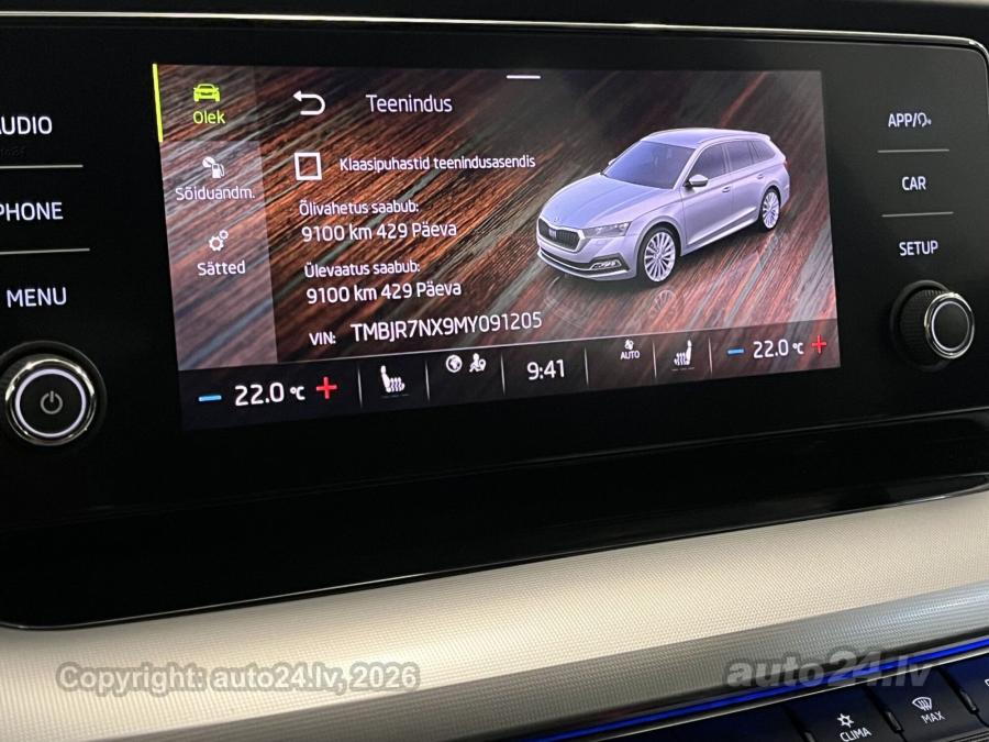 Синий Шкода Октавия 2021 в Таллин, объемом двигателя 1.50 л и пробегом 132 тыс. км за 16500 €, фото 10 на AUTOMOTO.COM.LV