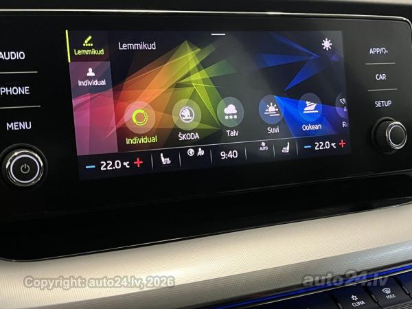 Zils Skoda Octavia 2021 Tallina, ar dzinēja tilpumu 1.50 L un nobraukumu 132 tūkst. km par 16500 €, foto 10 vietnē AUTOMOTO.COM.LV