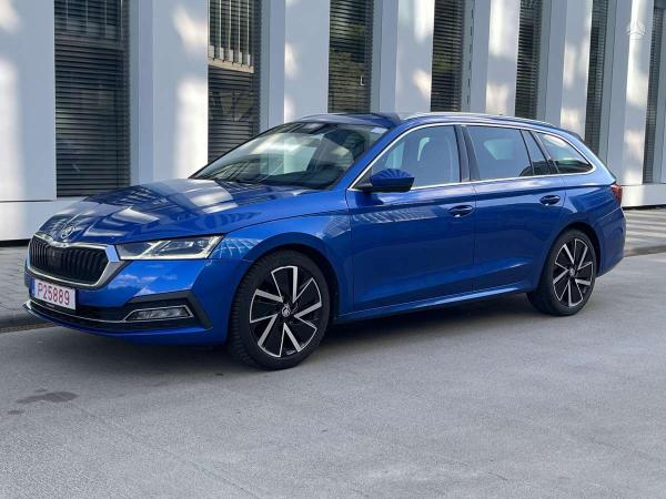 Blue Skoda Octavia 2021 in Vilnius, with an engine capacity of 1.97 L and mileage of 178 thousand km for 16904 €, photo 8 on AUTOMOTO.COM.LV