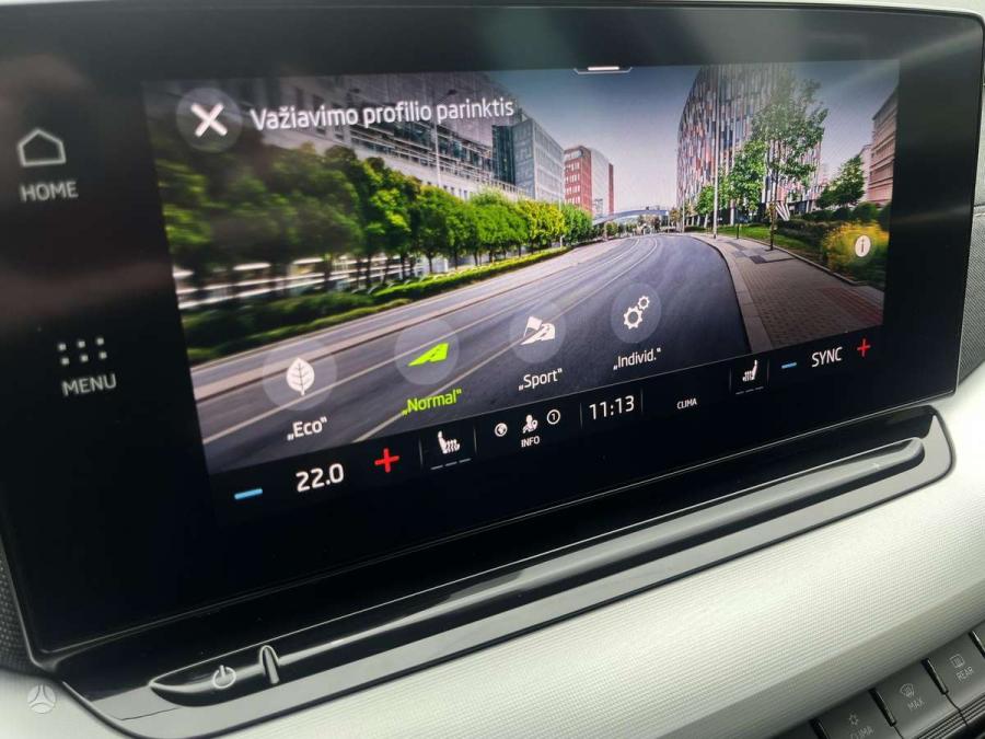 Blue Skoda Octavia 2021 in Vilnius, with an engine capacity of 1.97 L and mileage of 178 thousand km for 16904 €, photo 22 on AUTOMOTO.COM.LV