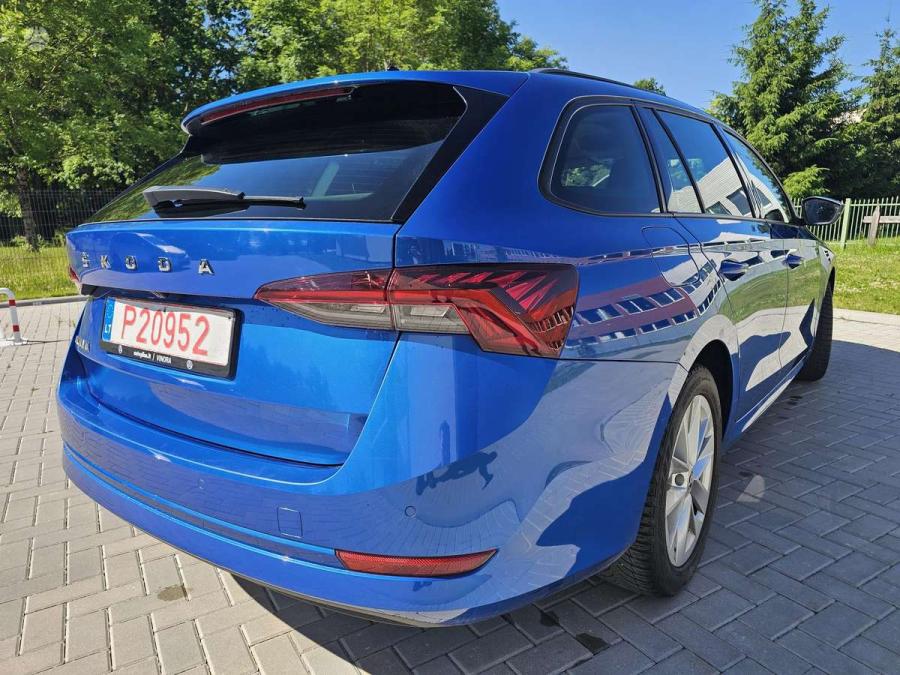 Blue Skoda Octavia 2021 in Kaunas, with an engine capacity of 2.00 L and mileage of 201 thousand km for 13150 €, photo 34 on AUTOMOTO.COM.LV