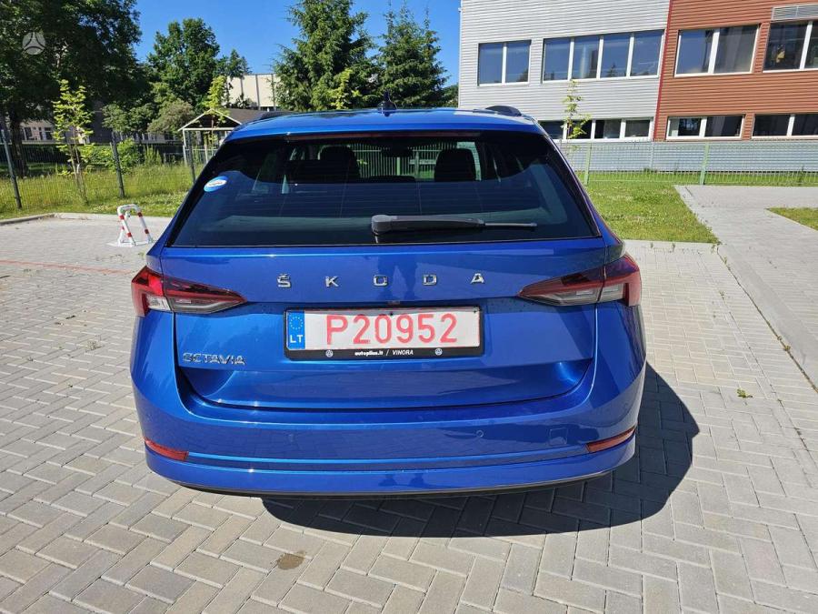 Blue Skoda Octavia 2021 in Kaunas, with an engine capacity of 2.00 L and mileage of 201 thousand km for 13150 €, photo 36 on AUTOMOTO.COM.LV
