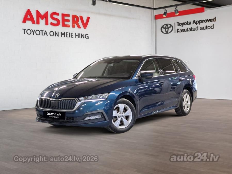 Zils Skoda Octavia 2021 Tallina, ar dzinēja tilpumu 2.00 L un nobraukumu 134 tūkst. km par 16990 €, foto 1 vietnē AUTOMOTO.COM.LV