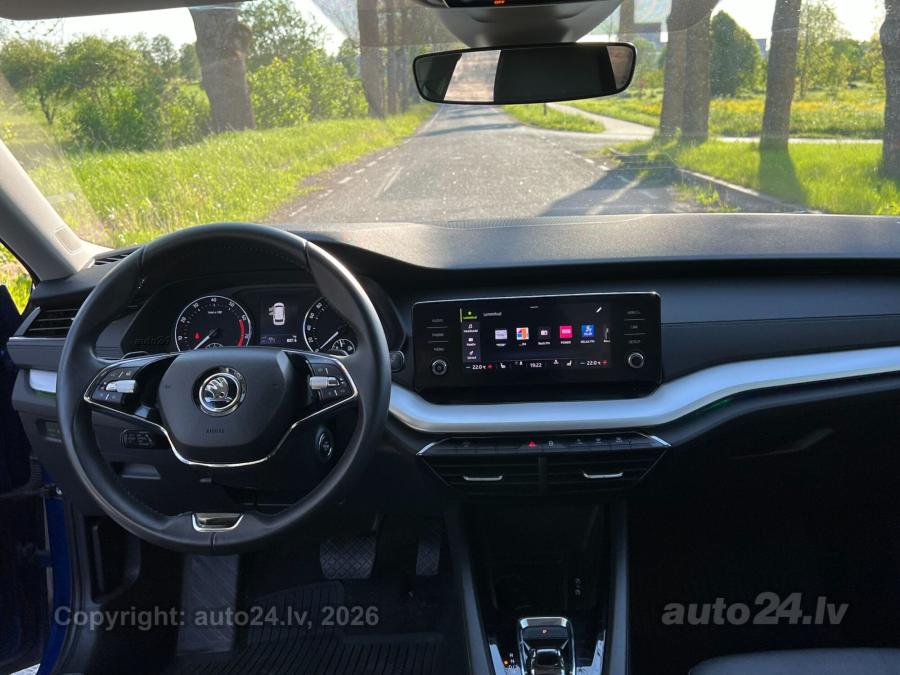 Zils Skoda Octavia 2021 Tallina, ar dzinēja tilpumu 1.50 L un nobraukumu 105 tūkst. km par 18499 €, foto 9 vietnē AUTOMOTO.COM.LV
