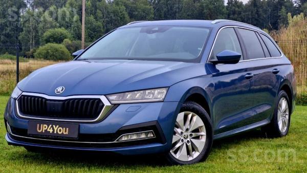 Blue Skoda Octavia 2021 in Riga, with an engine capacity of 2.00 L and mileage of 212 thousand km for 13995 €, photo 1 on AUTOMOTO.COM.LV