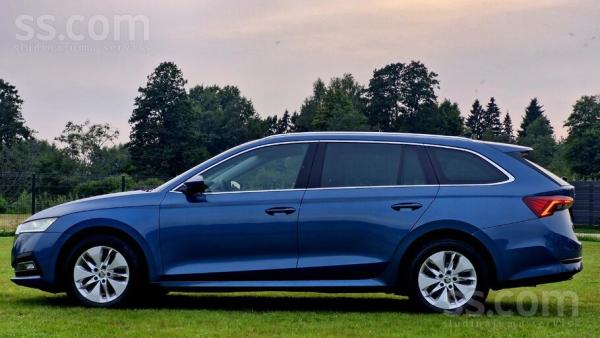Blue Skoda Octavia 2021 in Riga, with an engine capacity of 2.00 L and mileage of 212 thousand km for 13995 €, photo 8 on AUTOMOTO.COM.LV
