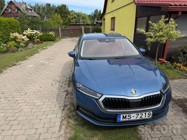 Синий Шкода Октавия 2021 в Рига, объемом двигателя 1.50 л и пробегом 171 тыс. км за 14000 €, фото 2 на AUTOMOTO.COM.LV