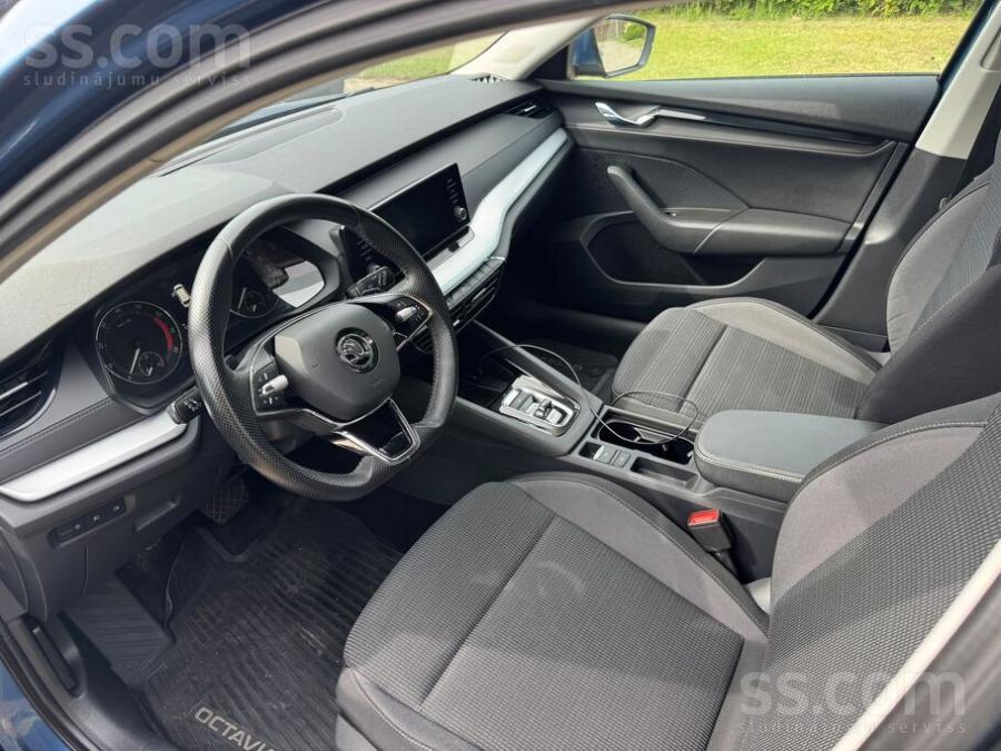 Blue Skoda Octavia 2021 in Riga, with an engine capacity of 1.50 L and mileage of 171 thousand km for 14000 €, photo 6 on AUTOMOTO.COM.LV