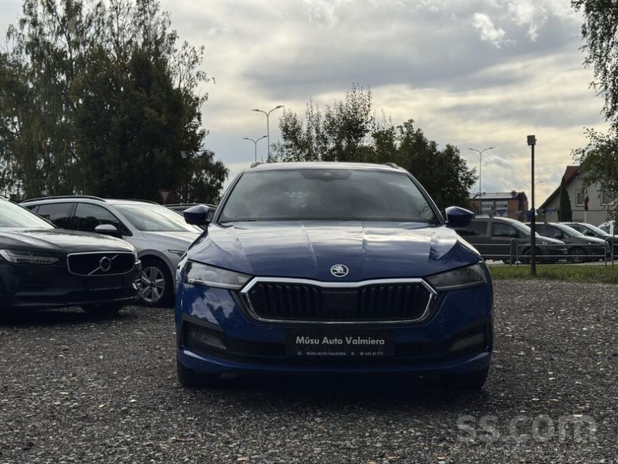 Zils Skoda Octavia 2021 Valmiera, ar dzinēja tilpumu 2.00 L un nobraukumu 218 tūkst. km par 13300 €, foto 3 vietnē AUTOMOTO.COM.LV