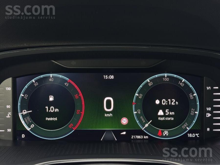 Zils Skoda Octavia 2021 Valmiera, ar dzinēja tilpumu 2.00 L un nobraukumu 218 tūkst. km par 13300 €, foto 13 vietnē AUTOMOTO.COM.LV
